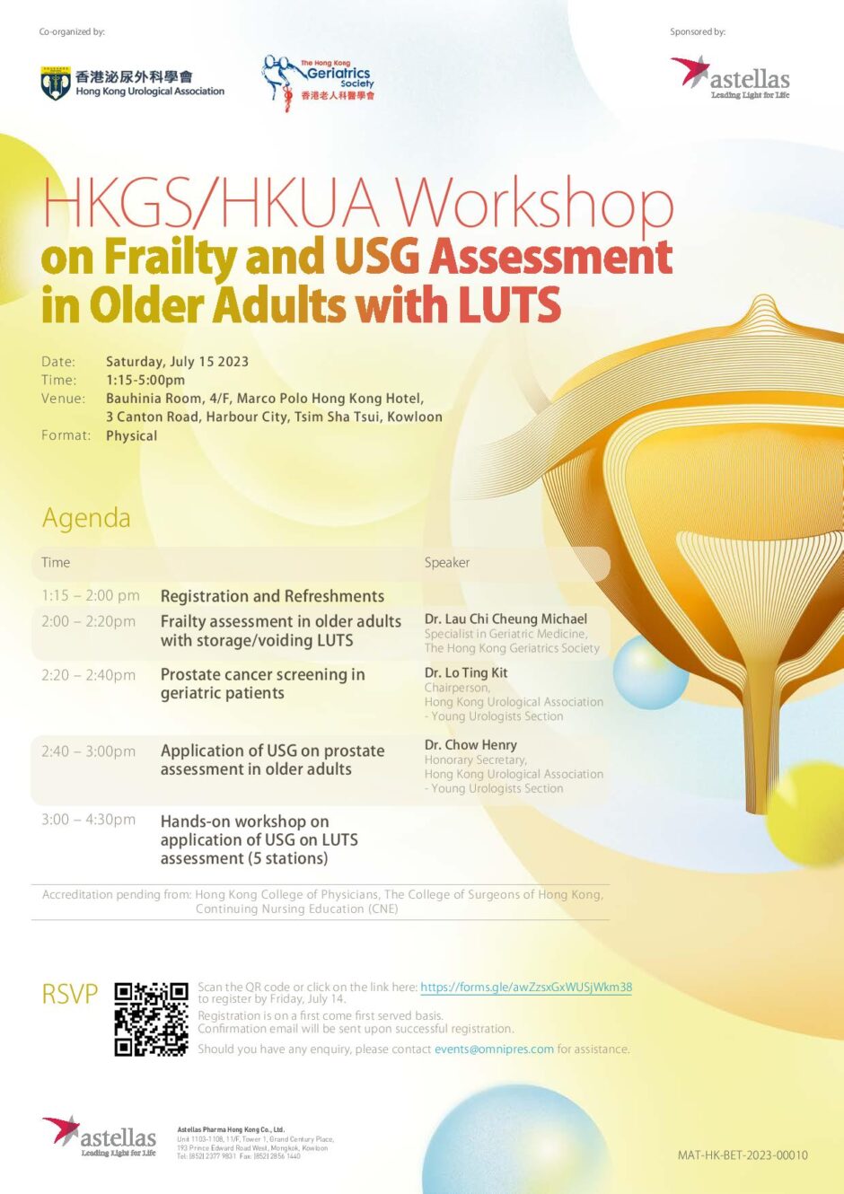 HKGS/HKUA Workshop on Frailty and USG Assessment in Older Adults with ...